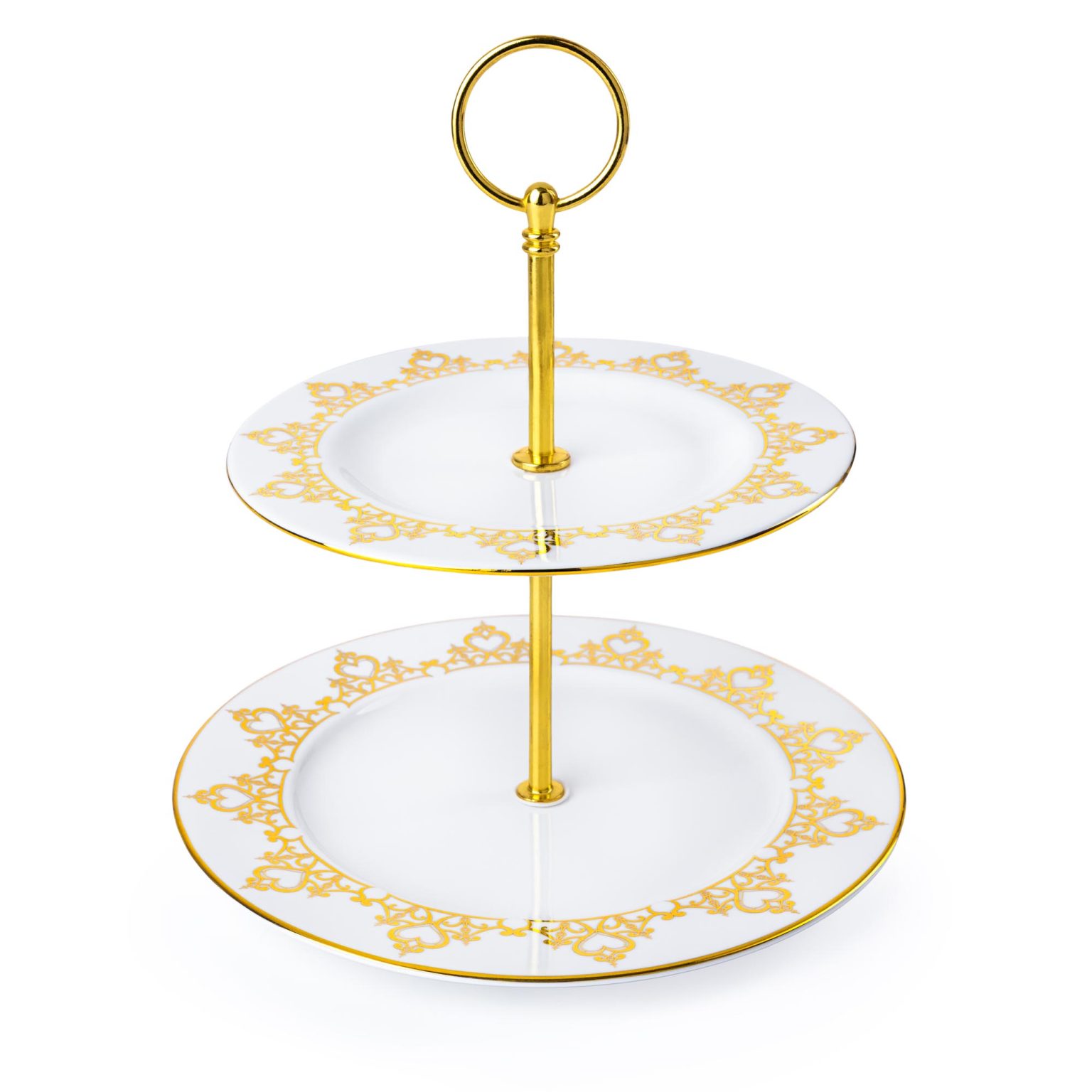 Princess Two-Tier Plate Stand - The English Ladies Co.