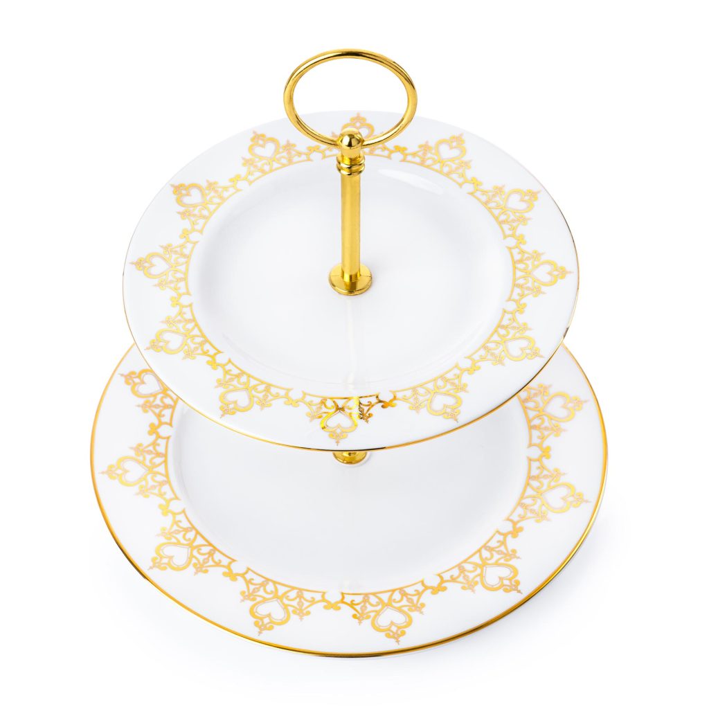 Princess Two-Tier Plate Stand - The English Ladies Co.